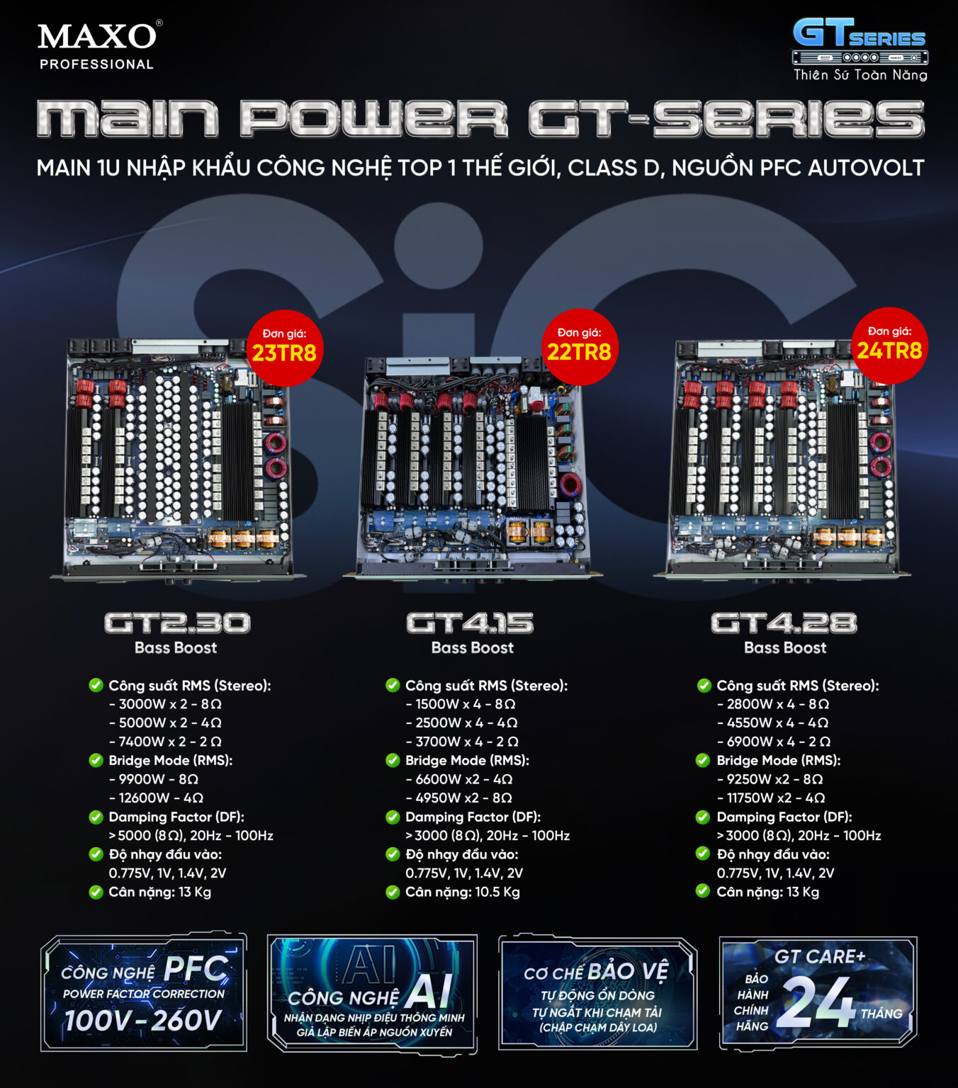 KHÁCH HÀNG NÓI GÌ KHI SỬ DỤNG MAIN GT-SERIES (GT2.30, GT4.15, GT4.28 ...